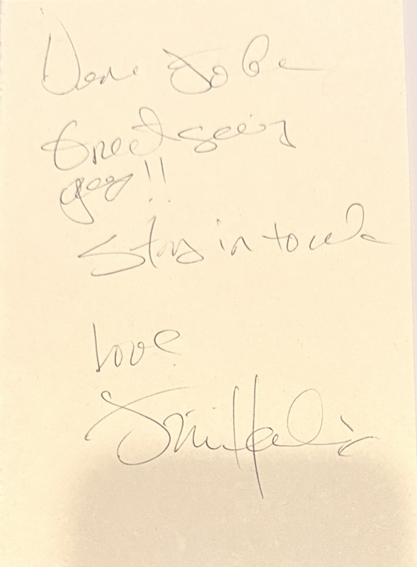 Jimi Hendrix Autographed Letter TO JOHN